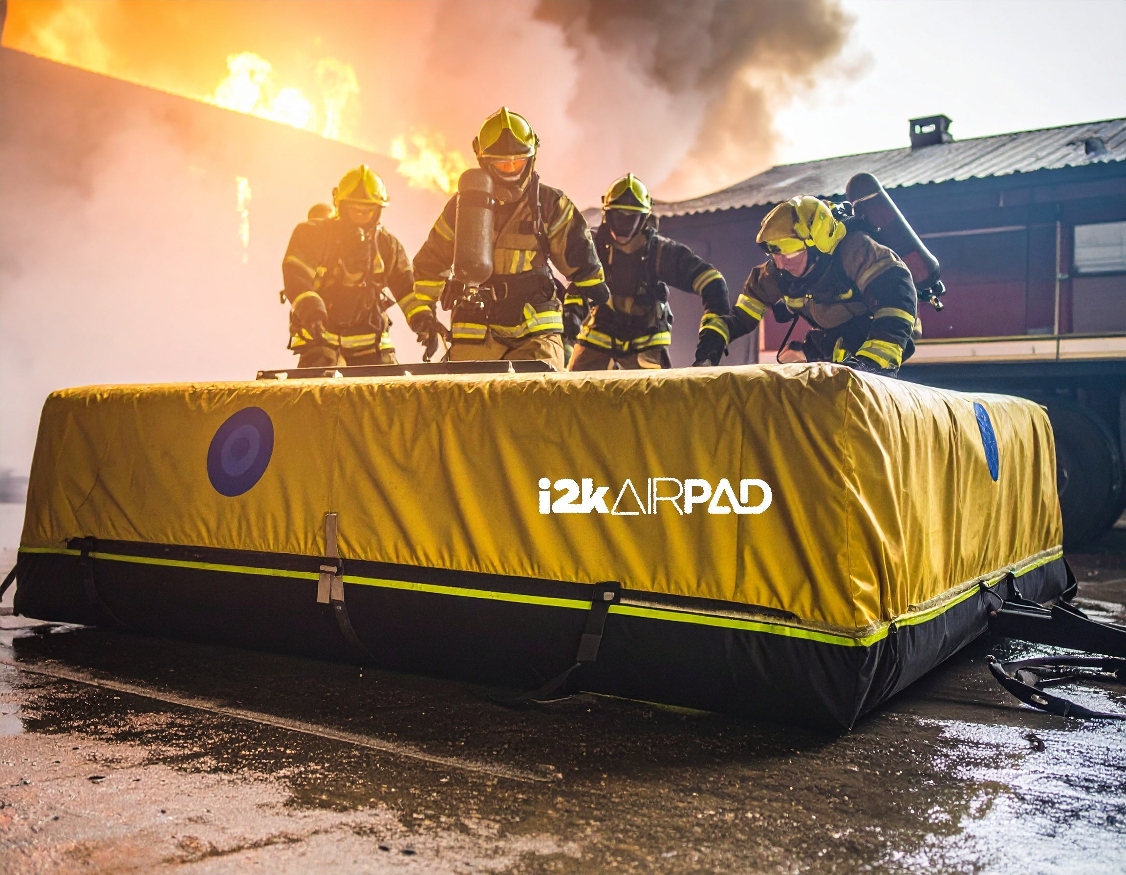 Inflatable Fall Protection – I2K Airpad